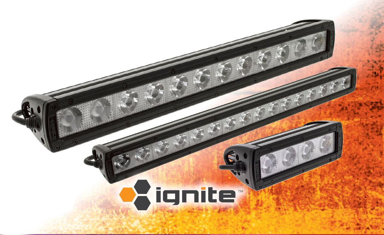 CoolDrive Auto Parts | All New Ignite Single Row LED Lightbars