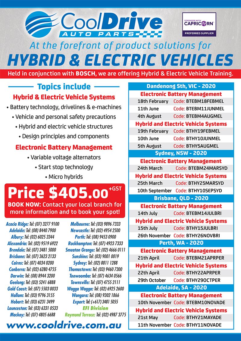 CoolDrive Auto Parts | CoolDrive Expands Into Hybrid & EV Training for ...